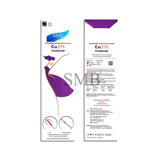 SMB CU 375 | Intrauterine Contraceptive Device for 5 Years